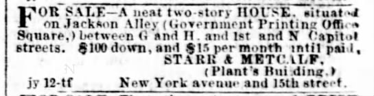 Thomas Reeder | Jackson alley – stories of Then