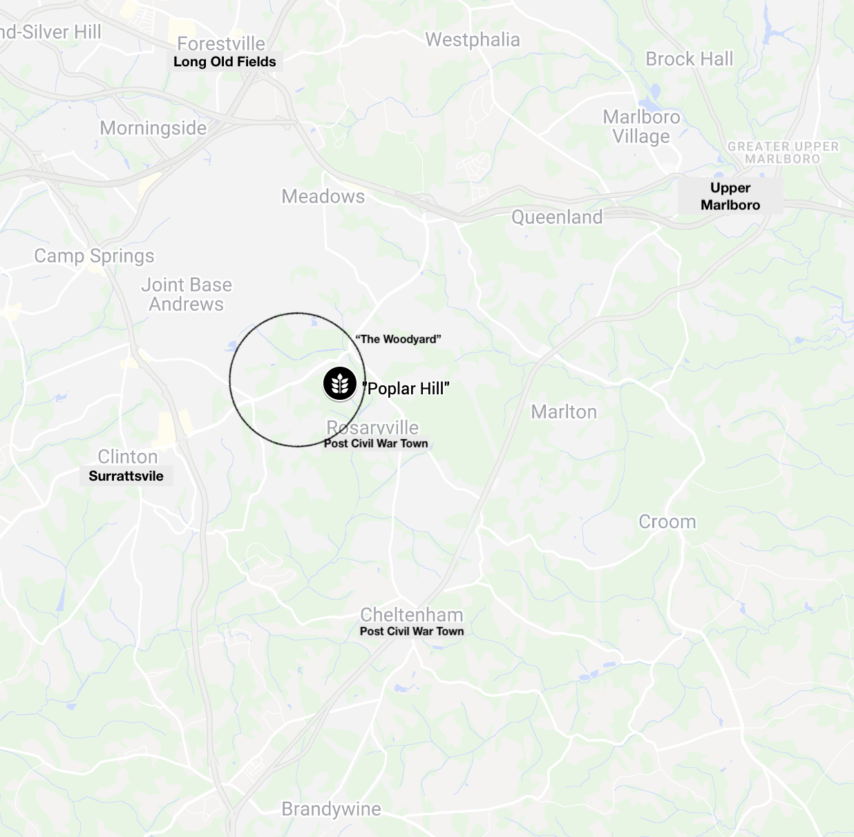 the families of Poplar Hill – stories of Then